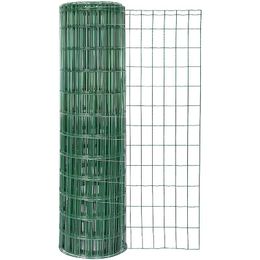 Alberts Schwei&szlig;gitter &raquo;Fix-Clip Pro &laquo; H&ouml;he: 80-150cm, Gesamtl&auml;nge: 10-25 m gr&uuml;n Stahl H/L: 153cm x 10m