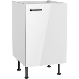 KOCHSTATION Sp&uuml;lenschrank &raquo;KS-Paula&laquo; 50 cm breit, 87 cm hoch, mit 1 T&uuml;r wei&szlig;, B/H/T: 50cm x 87cm x 58,4cm, T&uuml;ren: 1 Stk.