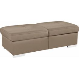 exxpo - sofa fashion Hocker &raquo;Spring Bankhocker, guter Sitzkomfort und tolle Verarbeitungsdetails&laquo; aus Luxus-Microfaser +Simply Clean - f&uuml;r besonders 