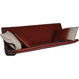Angerer Bankauflage &raquo;Elegance Style&laquo; orange Obermaterial: 100% Polyacryl. F&uuml;llung: 100% Polyurethan B/H/T: 178cm x 6cm x 180cm, uni, 1 Stk.