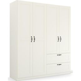 Rauch Dreht&uuml;renschrank &raquo;Kleiderschrank Schrank Garderobe Ankleide COTTAGE BY QUADRA SPIN&laquo; Breiten: 181/226/271 cm, H&ouml;he 210 cm, in skandinavischem 