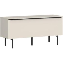 Tom Tailor HOME Lowboard Lowboard mit Breite 110 cm, viel Stauraum mit besonderem Farbkick beige Holzwerkstoff, Melamin, Spanplatte B/H/T: 110cm x 