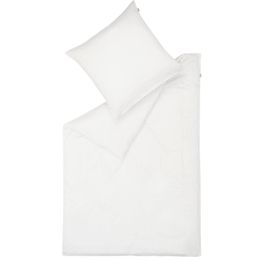 Sch&ouml;ner Wohnen Kollektion SCH&Ouml;NER WOHNEN-Kollektion Bettw&auml;sche &raquo;Pure&laquo; 3 Stk. Satinbettw&auml;sche aus 100% reiner Baumwolle wei&szlig; Satin, Obermaterial: 100% Baumwolle B/L: 200cm x 