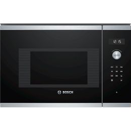 Bosch Einbau-Mikrowelle &raquo;BFL524MS0&laquo; Mikrowelle 1270 W 7 Automatikprogramme & einfache Reinigungsunterst&uuml;tzung grau Einheitsgr&ouml;&szlig;e Einbau-Mikrowelle