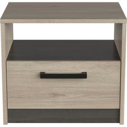 Demeyere Group Nachttisch &raquo;Watson&laquo; Nachttisch mit 1 Schublade braun B/H/T: 46cm x 41cm x 34,6cm