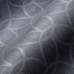 ARCHITECTS PAPER Vliestapete &raquo;VILLA&laquo; Motiv geometrisch grafisch glatt Design Tapete Geometrisch blau Vlies B/L: 1m x 10m, Rollen: 1