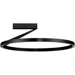 NOVA LUCE Deckenleuchte &raquo;TILIA&laquo; LED-Modul 1 Stk. warmwei&szlig; - kaltwei&szlig; schwarz 1, &Oslash; 60cm H: 20cm, 1 Stk.