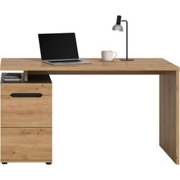Home Affaire Schreibtisch &raquo;REHAT, B&uuml;rotisch, Computertisch, Laptoptisch&laquo; bietet viel Stauraum f&uuml;r s&auml;mtliches B&uuml;romaterial, grifflose Fronten, 1 T&uuml;r 