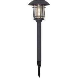 Parforce Traditional Hunting LED Solarleuchte &raquo;Solar-Wegleuchte Filip&laquo; LED-Board 1 Stk. Warmwei&szlig; 30 lm, 60cm H&ouml;he, zwei Lichtpunkte, Solar, D&auml;mmerungssensor 1, &Oslash; 21cm H: 60cm, 1 