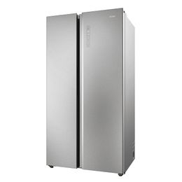 Haier Side-by-Side SBS Full Depth &raquo;HSW79F18ANMM&laquo; 177,5 cm hoch 90,5 cm breit XXL-Kapazit&auml;t: &Uuml;ber 600 Liter Fassungsverm&ouml;gen silber Einheitsgr&ouml;&szlig;e