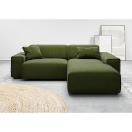 Home Affaire Ecksofa &raquo;Glimminge L-Form auch in Breitcord, Feincord + Easy care-Bezug,&laquo; Breite 234, Zierkissen gr&uuml;n 95% Polyester, 5% Nylon B/H/T: 