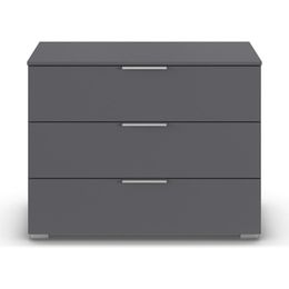 OTTO home Schubkastenkommode &raquo;Kommode Sideboard Schubladenkommode Schlafzimmerkommode ASTANA&laquo; Breite 80 cm / H&ouml;he 61 cm, mit 3 ger&auml;umigen Schubladen, 