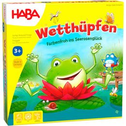 Haba Spiel &raquo;Wetth&uuml;pfen&laquo; Made in Germany bunt Einheitsgr&ouml;&szlig;e Spiel