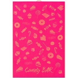 Ross Geschirrtuch &raquo;Candy Bar 3er-Pack&laquo; pink 100% Baumwolle 3, 100 % Baumwolle