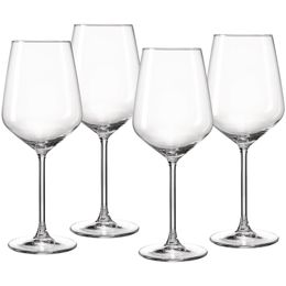 Ritzenhoff & Breker Rotweinglas &raquo;Rumba&laquo; 4er Set, je 530 ml transparent Glas &Oslash; 9cm x 24cm, 530ml, 4 Stk.