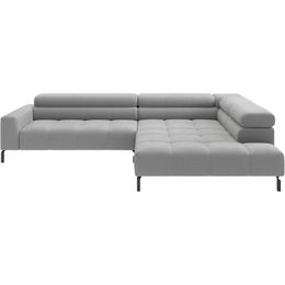 Home Affaire Ecksofa &raquo;Claya, 311 cm breit, L-Form, inkl. Kopfteilverstellung&laquo; wahlweise elektrischer Sitzvorzug 95% Polyester, 5% Nylon B/H/T: 311cm x