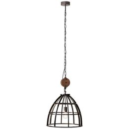 Brilliant Pendelleuchte &raquo;Matrix&laquo; E27 1 Stk. 47cm schwarz antik schwarz 1, &Oslash; 47cm H: 160cm, 1 Stk.