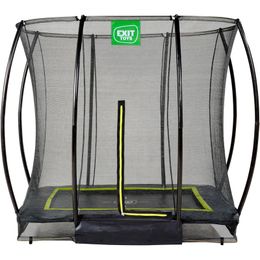 EXIT Bodentrampolin &raquo;Silhouette&laquo; schwarz B/L/T: 214cm x 153cm