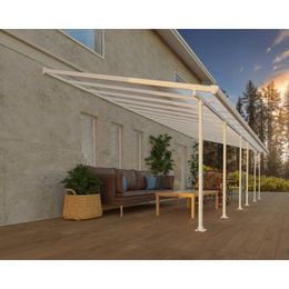 Terrassendach &raquo;Feria Alu Terrassen&uuml;berdachung&laquo; einfache DIY Montage wei&szlig; Aluminium, Polycarbonat (PC) B/H/T: 850cm x 305cm x 380cm