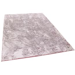 Tom Tailor HOME Fellteppich &raquo;Furry&laquo; rechteckig 25 mm H&ouml;he Kunstfell, Hochflor, extrem weiche Haptik lila Kunstfaser B : 40cm 1 Stk., 25mm, L: 60cm