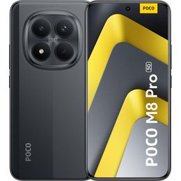 Xiaomi Smartphone &raquo;POCO M8 Pro 5G 12+512&laquo; schwarz schwarz IP68 Staub und Wasserbest&auml;ndigkeit