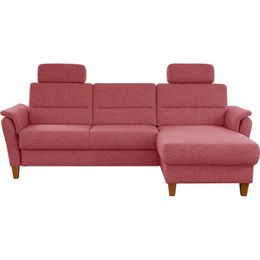 Home Affaire Ecksofa &raquo;Palmera L-Form, B: 244 cm - OTTO. Verl&auml;ssliche Qualit&auml;t.&laquo; optional Schlaffunktion & Bettkasten, Federkern lila 100% Polyester;
