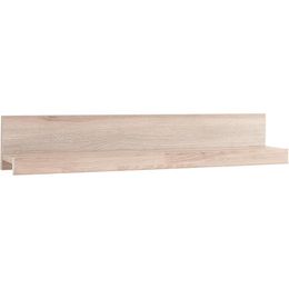 OTTO home Wandregal &raquo;Silkeborg&laquo; Breite 90 cm wei&szlig; Holz teilmassiv B/H/T: 90cm x 16cm x 17cm