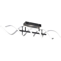 Trio Leuchten LED Deckenleuchte &raquo;Sequence&laquo; LED-Board 1 Stk. Farbwechsler warmwei&szlig; - kaltwei&szlig; Deckenlampe dimmbar, Lichtfarbe einstellbar, 5000 Lumen 