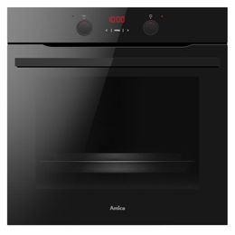 Amica Backofen &raquo;EBX 944 200 S&laquo; mit 1-fach-Teleskopauszug mit Steam Clean Pizza300 &ndash; F&uuml;r knusprige Pizza mit perfekt gebackenem Boden schwarz Einheitsgr&ouml;&szlig;e 