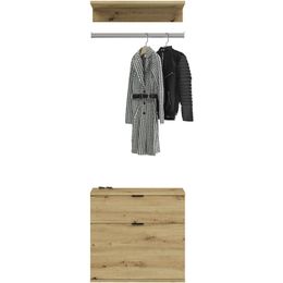 Home Affaire Garderoben-Set &raquo;TRONDHEIM, 3-teilig, Breite 61 cm, Zwischenbauelement&laquo; nicht einzeln nutzbar, nur in Kombination mit Schr&auml;nken der Serie,