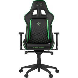 Razer Gaming-Stuhl &raquo;Tarok Pro by Zen, PU Kunstleder&laquo; () 3D-Armlehnen, Lendenkissen und Kopfkissen, bis 130kg schwarz Kunstleder Vollkontrollierbare 