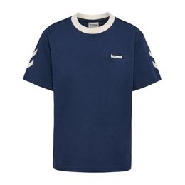 Hummel T-Shirt Hmljr Loose Lebensstil Kinder in DRESS BLUES | Gr.: 34-39