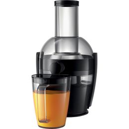 Philips Zentrifugenentsafter &raquo;HR1856/70&laquo; 800 W Viva Collection, mit Tropfstopp, QuickClean schwarz Einheitsgr&ouml;&szlig;e Zentrifugenentsafter