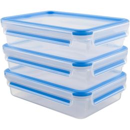 Emsa Frischhaltedose &raquo;Clip & Close&laquo; 1,2 Liter blau Kunststoff B/H/L: 23cm x 5,5cm x 16,5cm