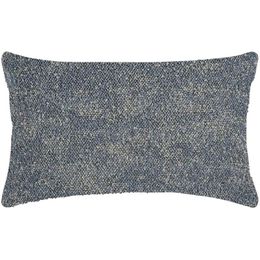 Pad Dekokissen &raquo;MURRAY&laquo; Zwei Gr&ouml;&szlig;en variabel w&auml;hlbar blau Polyester B/L: 35cm x 60cm, 1 Stk.