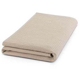 Ross Duschtuch &raquo;Waffelpique&laquo; 100% Baumwolle beige Frottier, Baumwolle B/L: 70cmx140cm, 1 Stk., Frottier