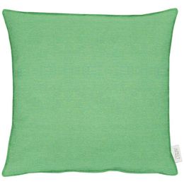 Apelt Dekokissen &raquo;Morris&laquo; Kissenh&uuml;lle ohne F&uuml;llung, 1 St&uuml;ck gr&uuml;n Kunstfaser, Polyester B/L: 46cm x 46cm, 1 Stk.
