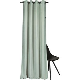 Sch&ouml;ner Wohnen Kollektion SCH&Ouml;NER WOHNEN-Kollektion Vorhang &raquo;Peachy&laquo; &Ouml;sen 1 Stk. tlg. gr&uuml;n Polyester 250cm, &Ouml;sen, 130cm