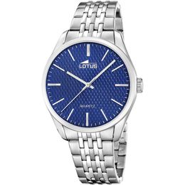 Lotus Herren Quarzuhr &raquo;Minimalist for him&laquo; Armbanduhr, Herrenuhr, Edelstahlarmband, analog Einheitsgr&ouml;&szlig;e