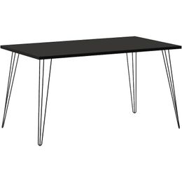 Schildmeyer Schreibtisch &raquo;Hank, Schreibtisch, Made in Germany, B: 140 cm&laquo; Solide Verarbeitung - Dieses Produkt ist in Deutschland gefertigt schwarz B/H/T: 140cm x