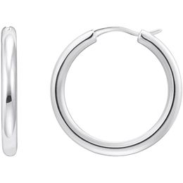 Thomas Sabo Damen Thomas Sabo Paar Creolen &raquo;Schmuck Silber 925 Ohrringe Chunky-Design&laquo; silber Silber 925 (recycelt)