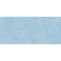 ARCHITECTS PAPER Fototapete &raquo;Atelier 47 Ornament Art 4&laquo; Barock glatt Vlies, Wand, Schr&auml;ge, Decke blau Vlies B/L: 6m x 2,7m