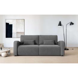 OTTO home 3-Sitzer &raquo;JIGGS wahlweise Schlafsofa mit Bettkasten, Ma&szlig;e B/H/T: 228/96/110 cm&laquo; Sofa mit Wellenunterfederung, enth&auml;lt 2 R&uuml;ckenkissen und 2 