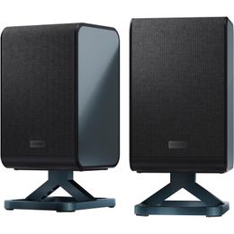 Sharp Surround-Lautsprecher &raquo;HT-SPR52021&laquo; 2.0.2 (WLAN Kabelloser Surround multidirektionaler Sound 66 W) blau Wandmontage oder Tischaufstellung