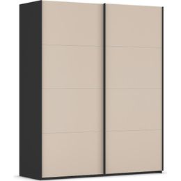 Rauch Schwebet&uuml;renschrank &raquo;Kleiderschrank Schrank Garderobe Schlafzimmerschrank SCALE-FYRA&laquo; edle viergeteilte T&uuml;ren mit Glas-Front viele Farben MADE 