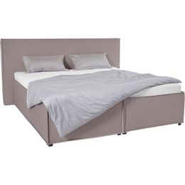 LeGer Home by Lena Gercke Polsterbett &raquo;Isaline&laquo; wahlweise ohne Matratze oder mit 3 Matratzenarten, Kopfteilh&ouml;he 107 cm grau 100% Polyester Liegefl&auml;che