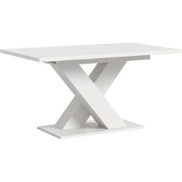 Home Affaire Esstisch &raquo;Motus, ausziehbar 150 -190 cm, inklusive 40 cm Einlegeplatte&laquo; Set, 1 Stk. tlg. X-Gestell mit Bodenplatte, Tisch, K&uuml;chentisch, 