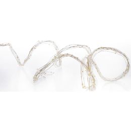MyFlair Dekoobjekt &raquo;LED-Lichterkette, Weihnachtsdeko&laquo; mit 180 Mikro LEDs, L&auml;nge ca. 150 cm silber Kunststoff Einheitsgr&ouml;&szlig;e