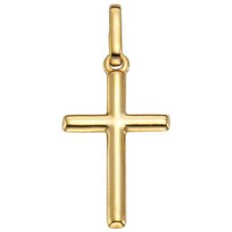 Firetti Damen Kettenanh&auml;nger &raquo;Schmuck Geschenk Gold 333 Halsschmuck Anh&auml;nger f&uuml;r Halskette Kreuz&laquo; gold Gelbgold 333, 0,35 g