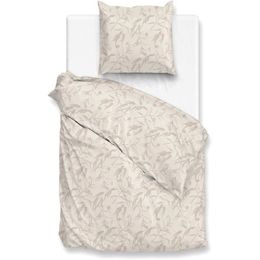 ZO HOME Bettw&auml;sche &raquo;Fiori-di-Satinado&laquo; 2 Stk. Bettw&auml;sche aus 100% Baumwolle, hochwertiges Mako-Satin wei&szlig; Mako-Satin, Obermaterial: 100% Baumwolle B/L